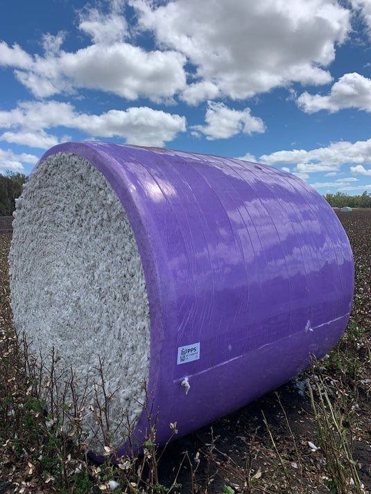 Cotton Module wrap with RFID tags and Sticky layer | Plant & Pick ...