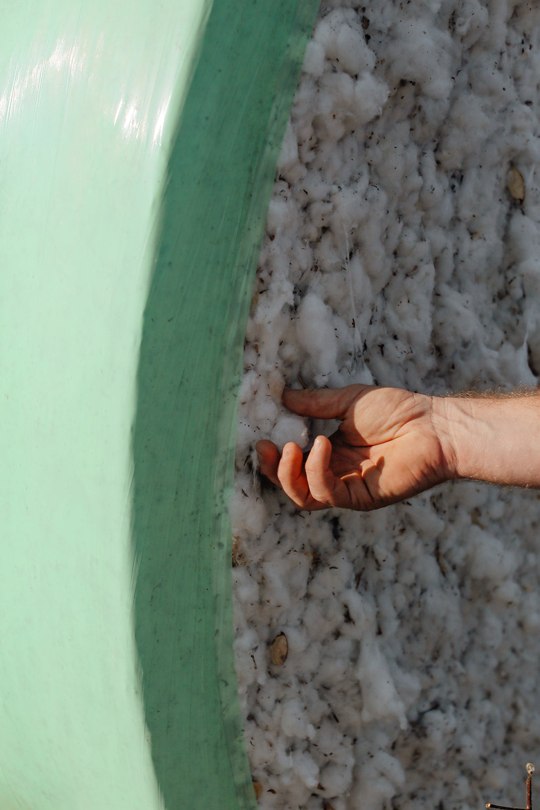 Cotton Module wrap with RFID tags and Sticky layer | Plant & Pick ...