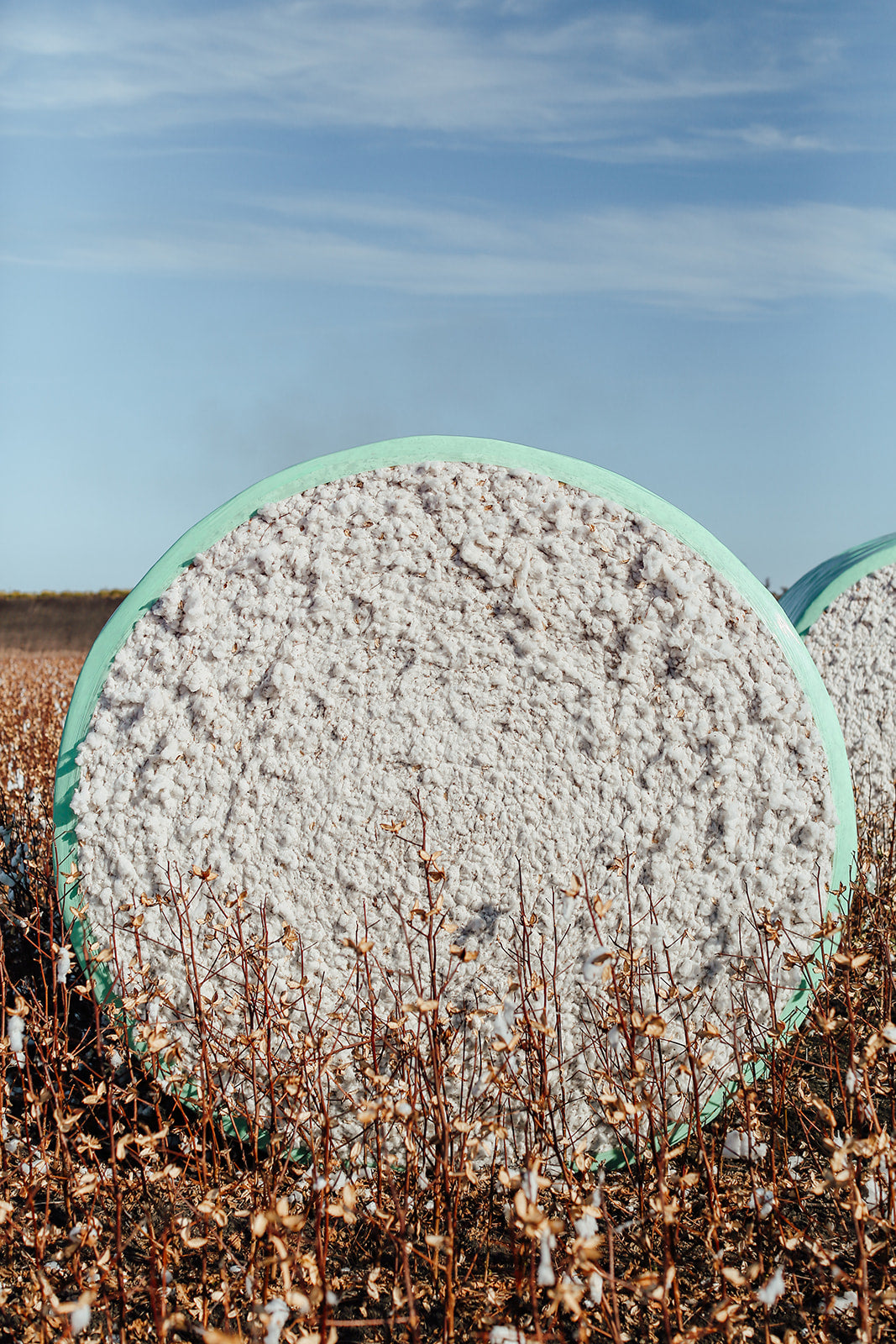 Cotton Module wrap with RFID tags and Sticky layer | Plant & Pick ...